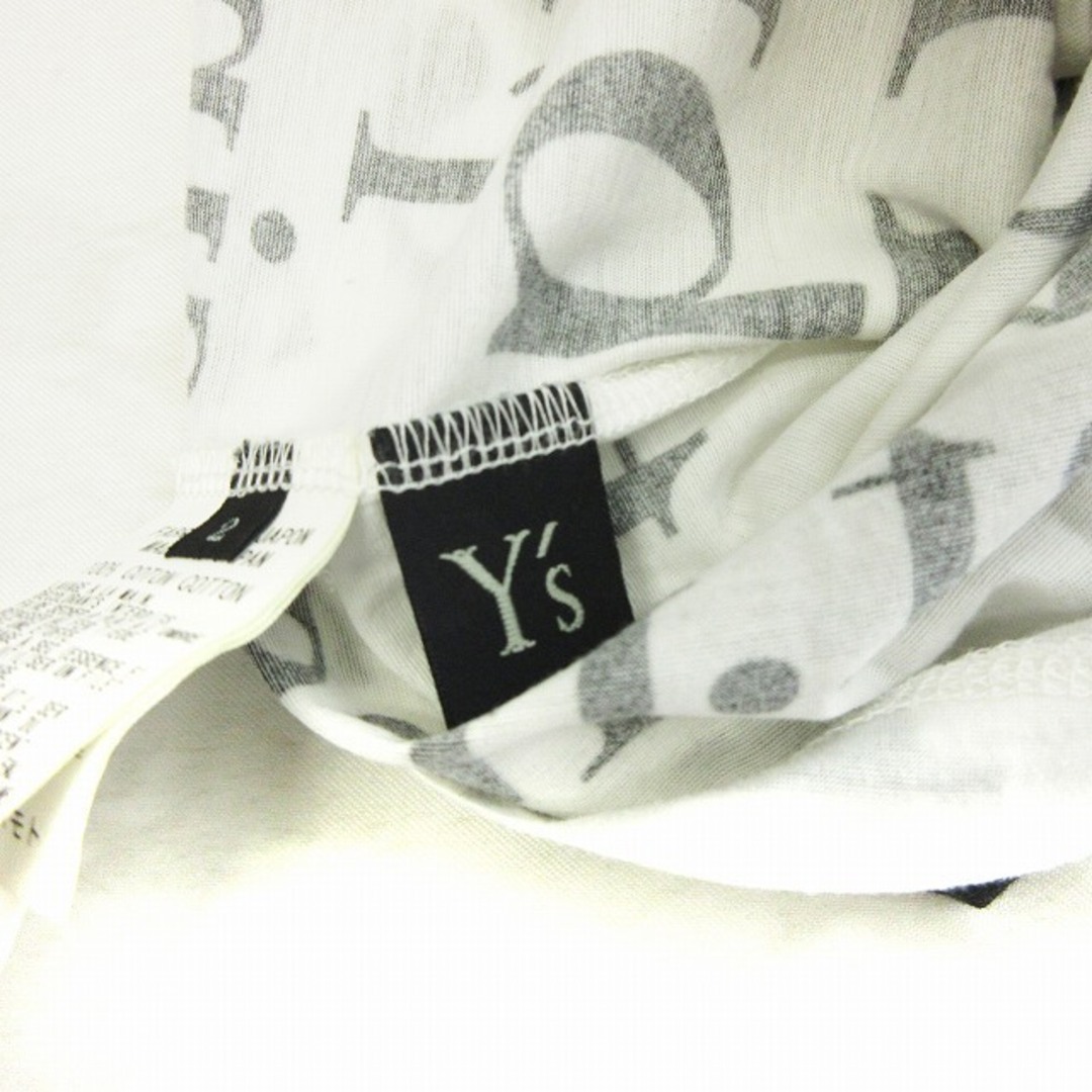 Y's - ワイズ ヨウジヤマモト Tシャツ カットソー 半袖 Y's - ワイズ ヨウジヤマモト Tシャツ カットソー 半袖