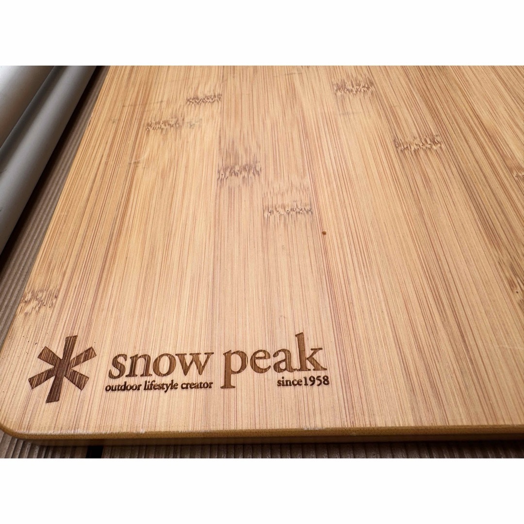 Snow Peak - フォールディングシェルフ ロング竹 スノーピーク Snow Peak - フォールディングシェルフ ロング竹 スノーピーク