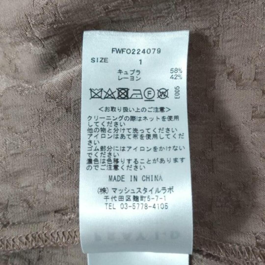 FRAY I.D - FRAY I.D(フレイアイディー) ワンピース サイズ1 S FRAY I.D - FRAY I.D(フレイアイディー) ワンピース サイズ1 S