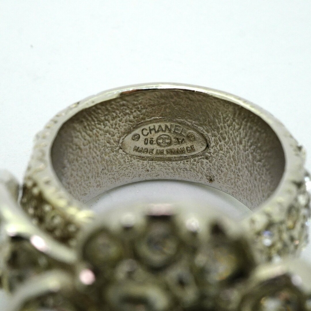 CHANEL - 【5jdb0293】シャネル リング ココマーク カメリア CHANEL - 【5jdb0293】シャネル リング ココマーク カメリア