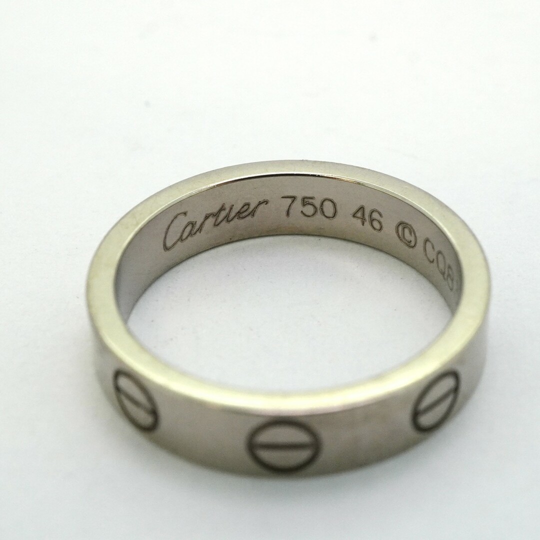 Cartier - 【5jdb0297】カルティエ リング ミニラブ K18WG Cartier - 【5jdb0297】カルティエ リング ミニラブ K18WG