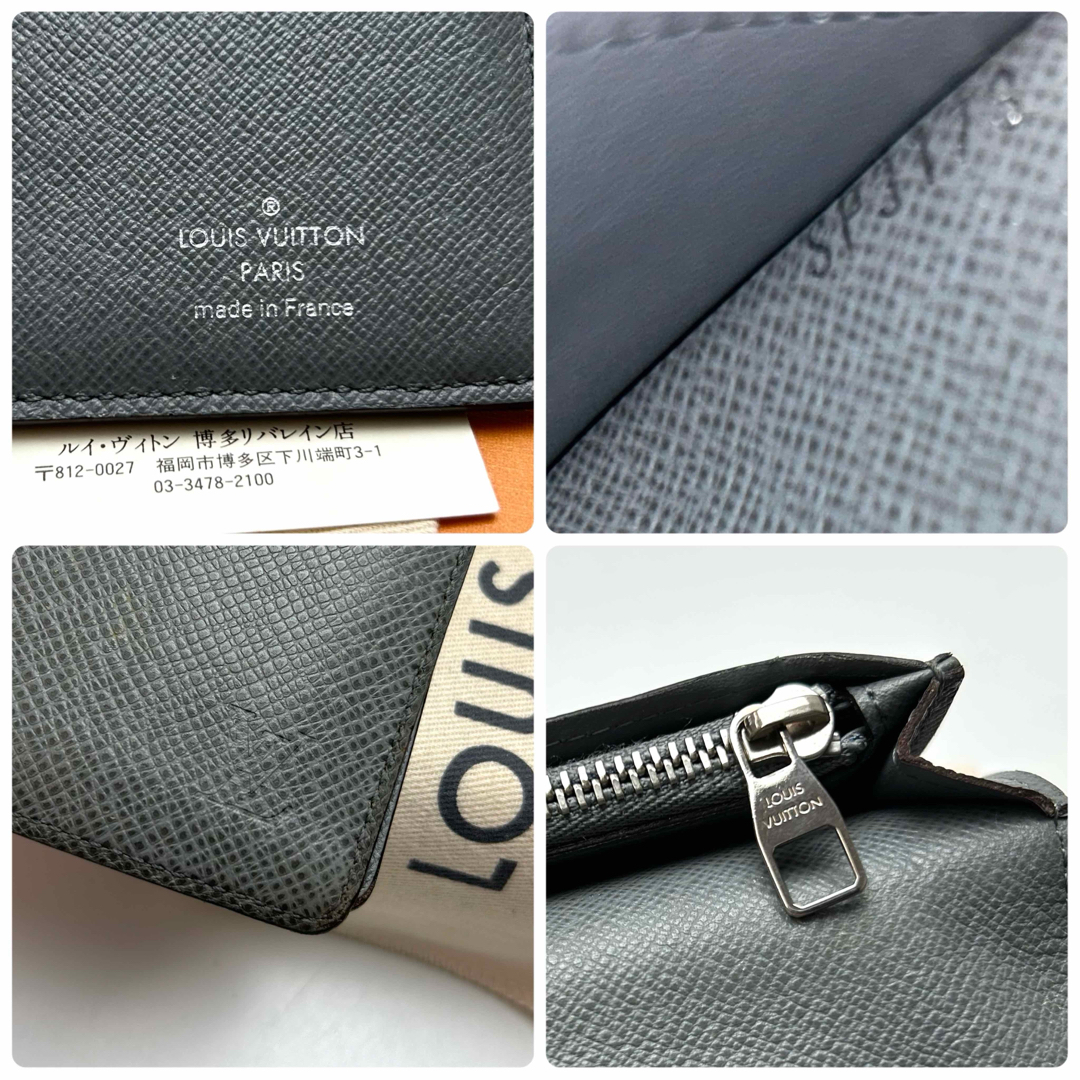 LOUIS VUITTON - 鑑定済 ルイヴィトン タイガ グレー 12枚カード LOUIS VUITTON - 鑑定済 ルイヴィトン タイガ グレー 12枚カード