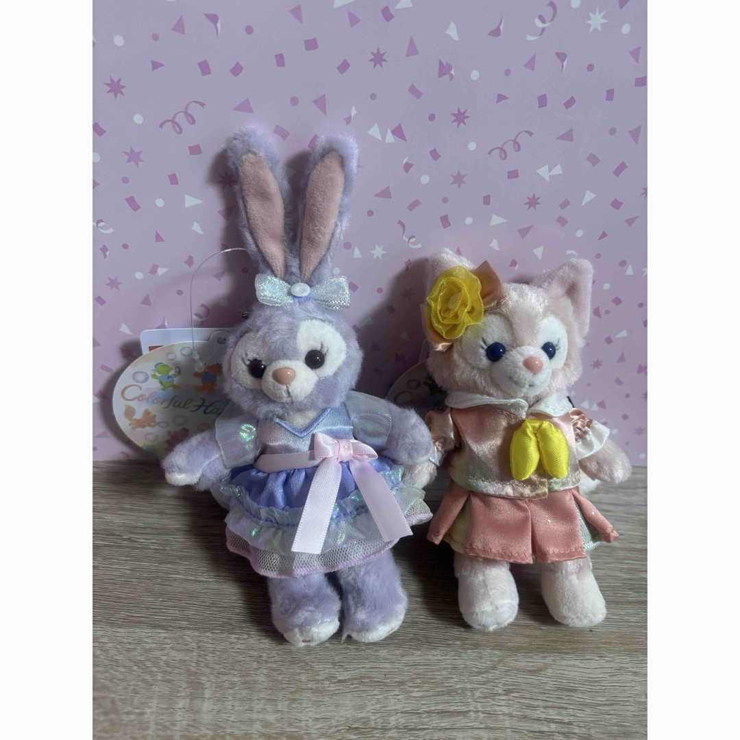 Disney - ステラルー リーナベル ぬいぐるみバッジ カラフル Disney - ステラルー リーナベル ぬいぐるみバッジ カラフル