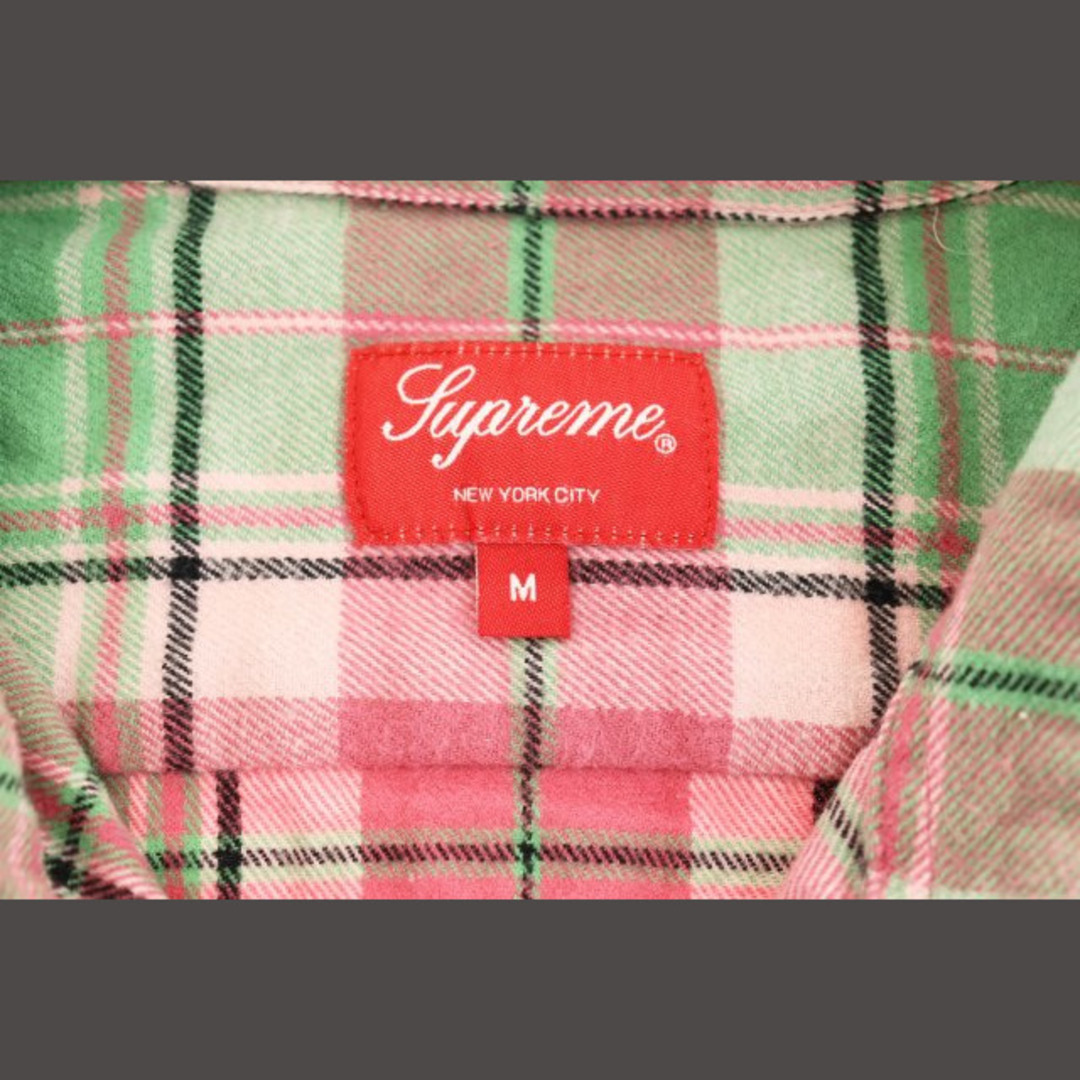 Supreme - シュプリーム フランネル チェック 長袖シャツ M Supreme - シュプリーム フランネル チェック 長袖シャツ M