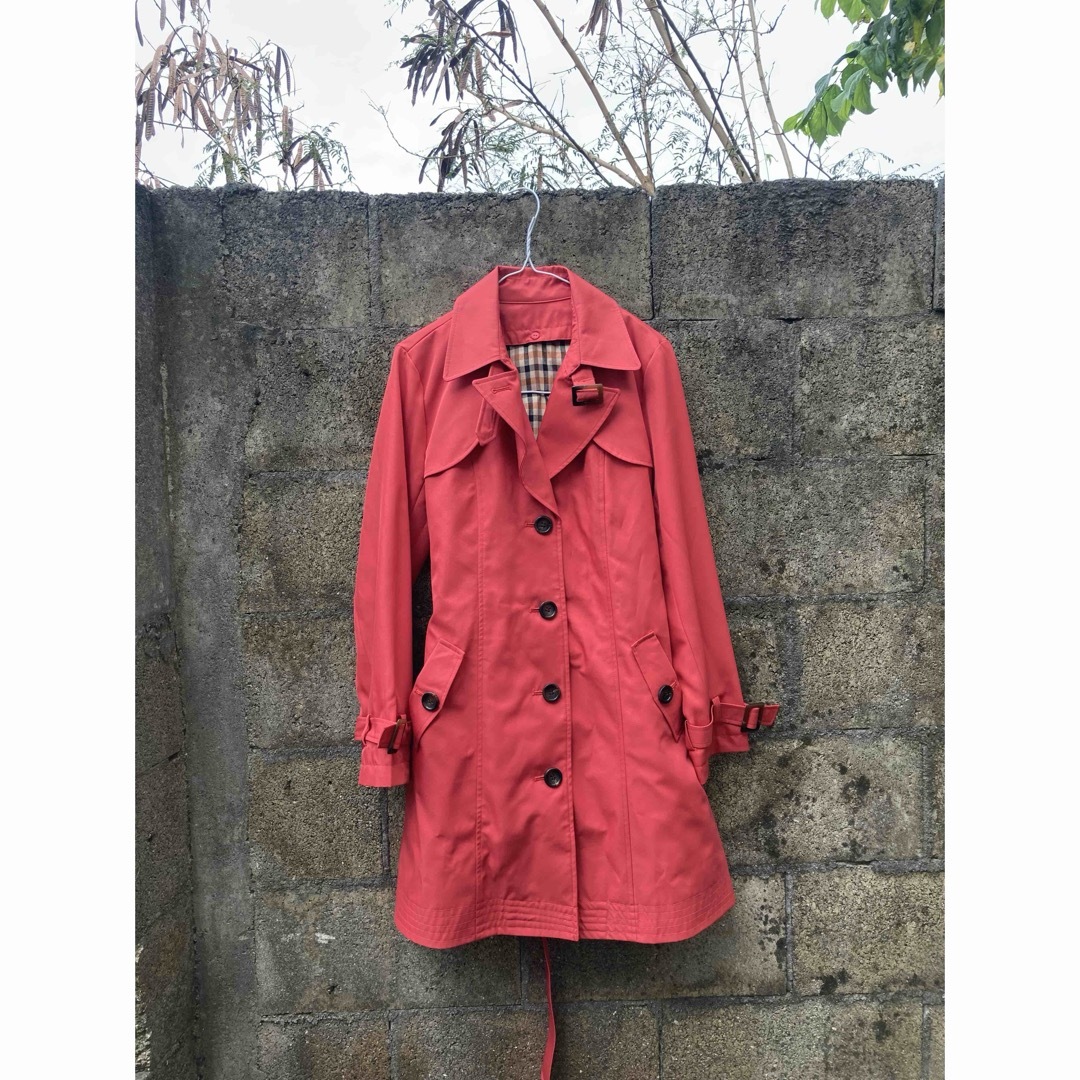 Ameri VINTAGE - vintage ロングコート ジャケット 赤の通販 by Ameri VINTAGE - vintage ロングコート ジャケット 赤の通販 by