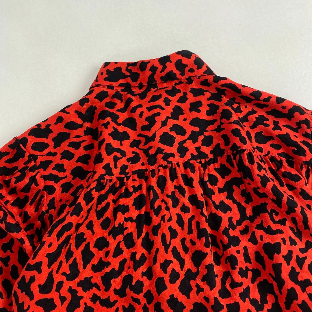CELINE - 美品 セリーヌ ブラウス ヒョウ柄 Y2K CELINE CELINE - 美品 セリーヌ ブラウス ヒョウ柄 Y2K CELINE