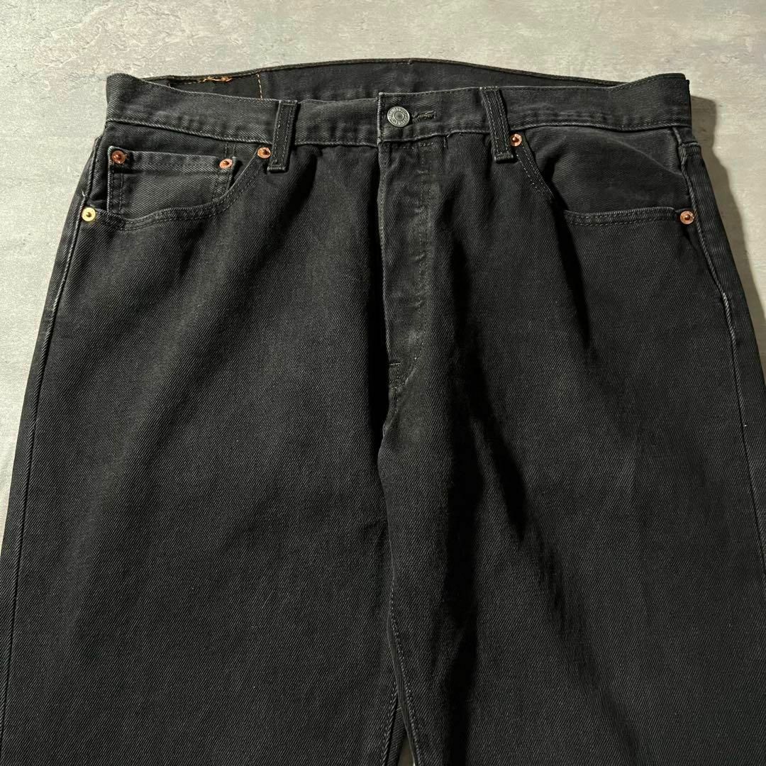 Levi's - 【メキシコ製後染めブラックデニム】Levi'sボタン Levi's - 【メキシコ製後染めブラックデニム】Levi'sボタン