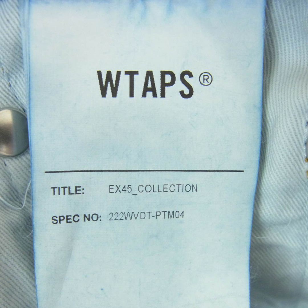W)taps - WTAPS ダブルタップス 22AW 222WVDT-PTM04 BLUES BAGGY W)taps - WTAPS ダブルタップス 22AW 222WVDT-PTM04 BLUES BAGGY