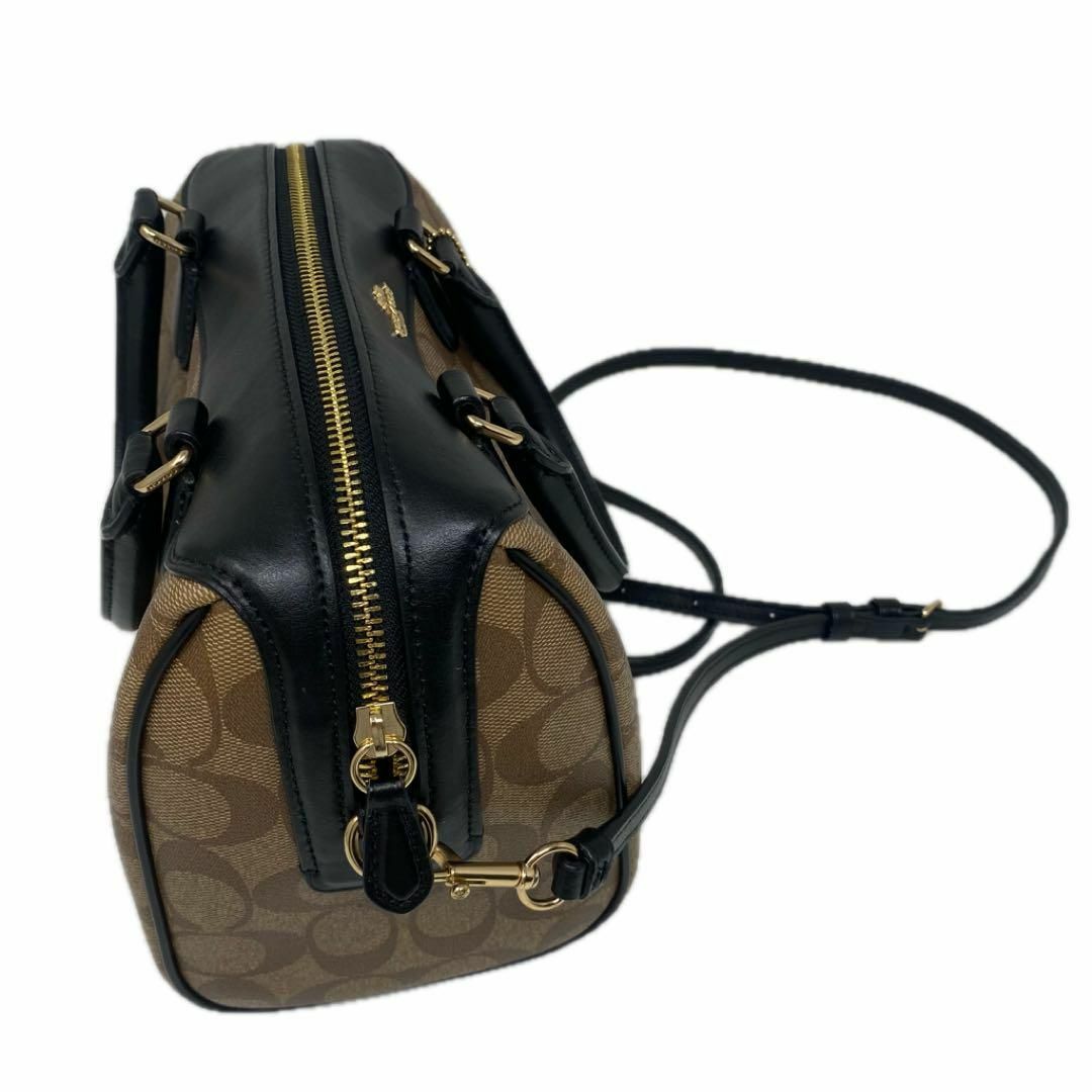 COACH - COACH コーチ バッグ ミニボストン シグネチャー COACH - COACH コーチ バッグ ミニボストン シグネチャー