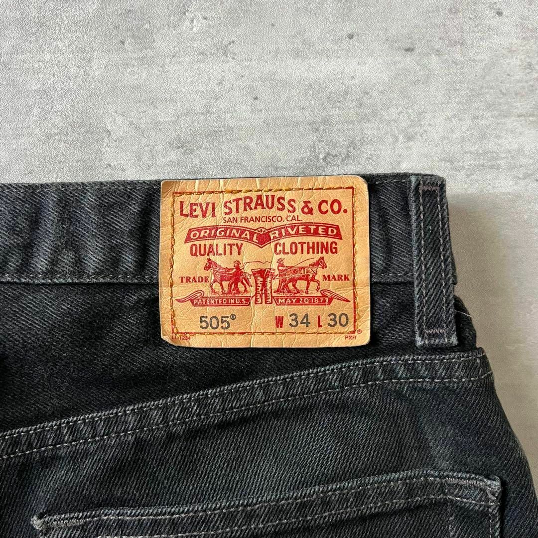 Levi's - 【後染めブラックデニム、バギーパンツ】Levi's古着 Levi's - 【後染めブラックデニム、バギーパンツ】Levi's古着