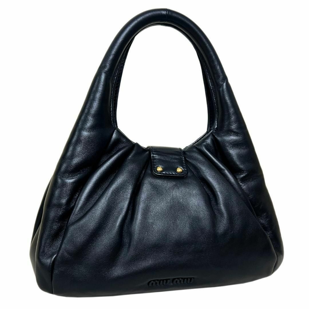 MIU MIU - 極美品 ミュウミュウ バッグ ナッパレザー マテラッセ MIU MIU - 極美品 ミュウミュウ バッグ ナッパレザー マテラッセ