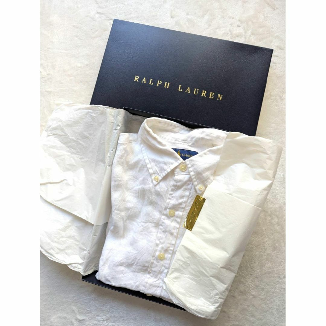 Ralph Lauren - 【美品・正規品】ラルフローレン リネンシャツ Ralph Lauren - 【美品・正規品】ラルフローレン リネンシャツ