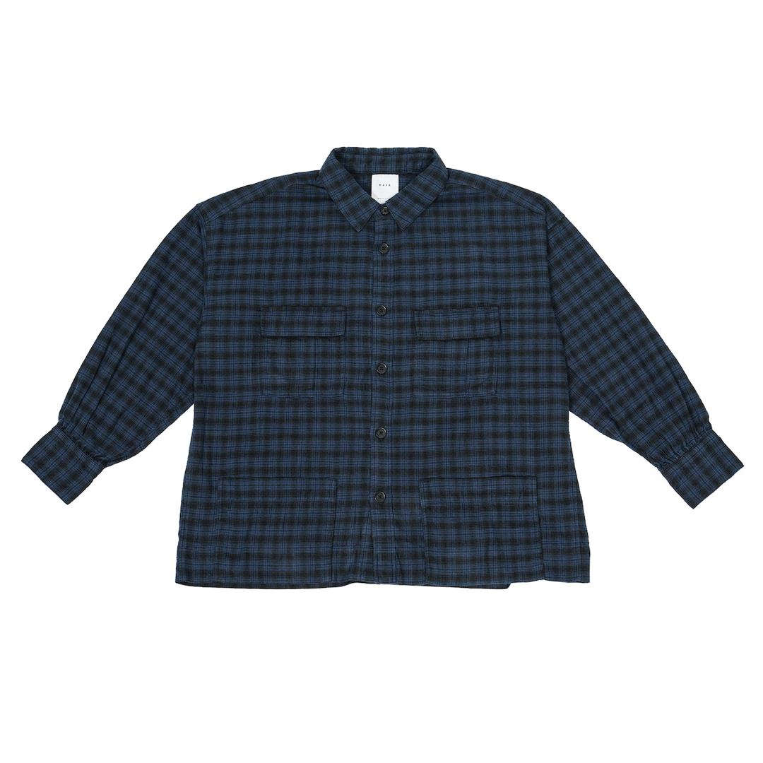 Ron Herman - KAJA CHECK FLANNEL SHIRT JACKET サイズ3 ovyの Ron Herman - KAJA CHECK FLANNEL SHIRT JACKET サイズ3 ovyの