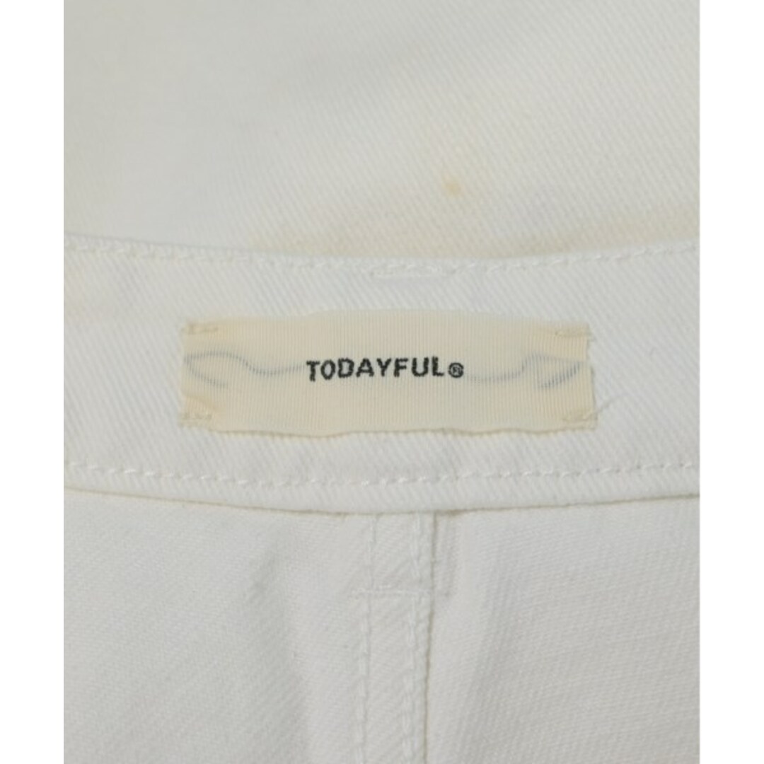 TODAYFUL - TODAYFUL トゥデイフル デニムパンツ 36(S位) 白 TODAYFUL - TODAYFUL トゥデイフル デニムパンツ 36(S位) 白