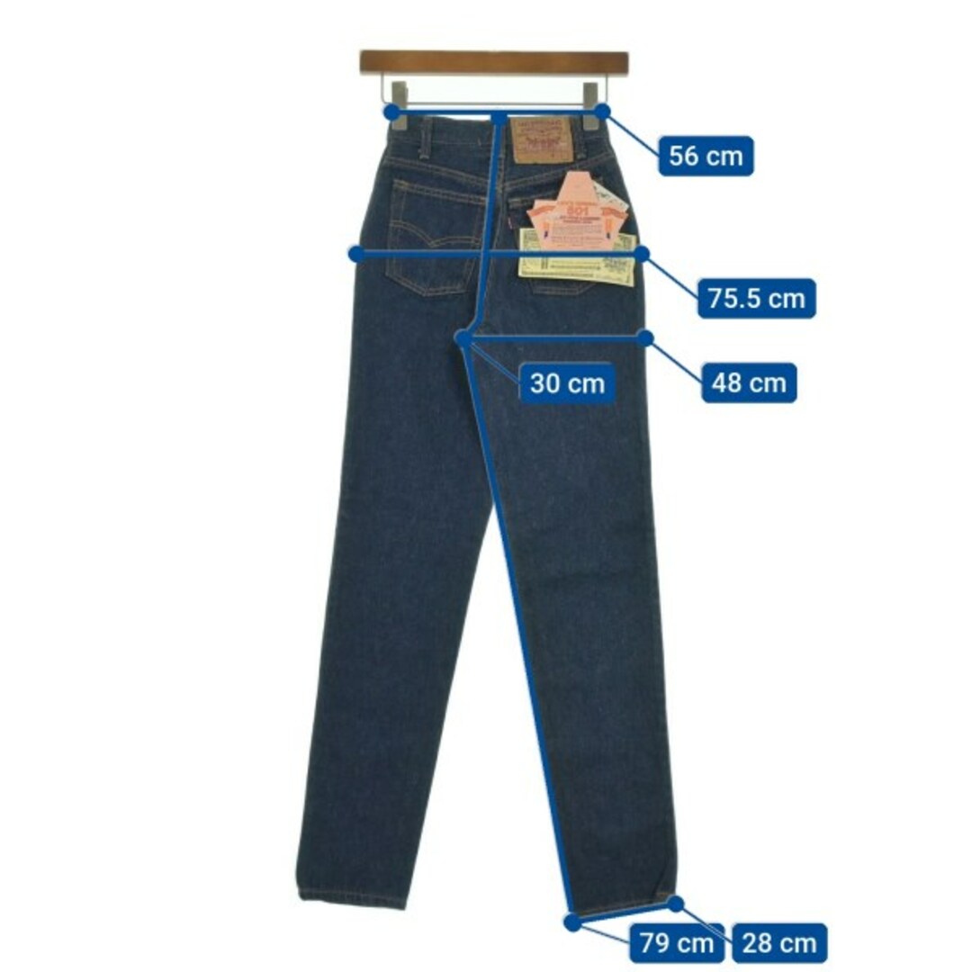 Levi's - LEVI'S リーバイス デニムパンツ 1(S位) インディゴ Levi's - LEVI'S リーバイス デニムパンツ 1(S位) インディゴ