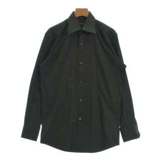 GUCCI - GUCCI グッチ ドレスシャツ 38(S位) 黒 【古着】【中古 GUCCI - GUCCI グッチ ドレスシャツ 38(S位) 黒 【古着】【中古