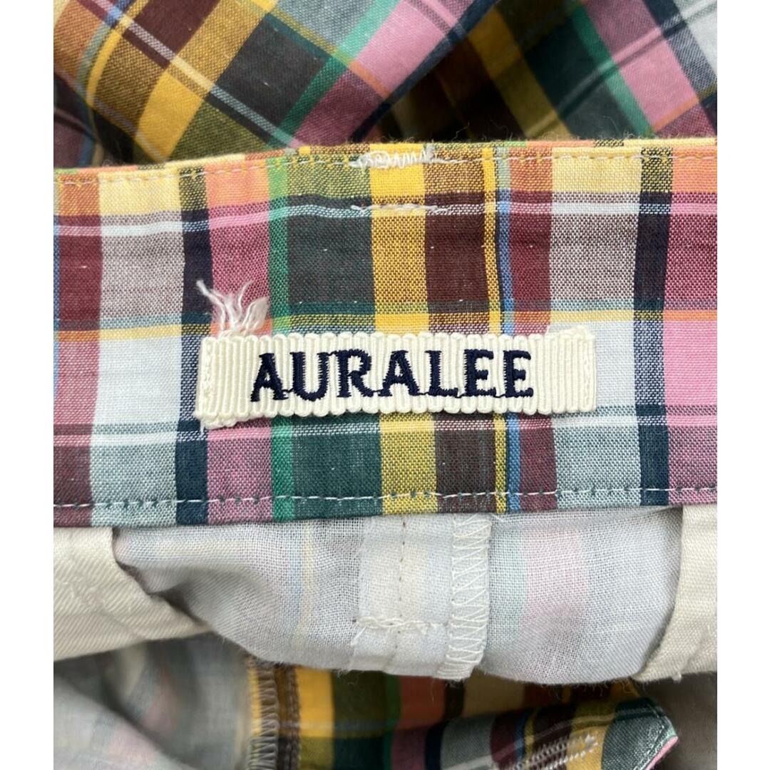 AURALEE - オーラリー AURALEE ロングスカート チェック AURALEE - オーラリー AURALEE ロングスカート チェック