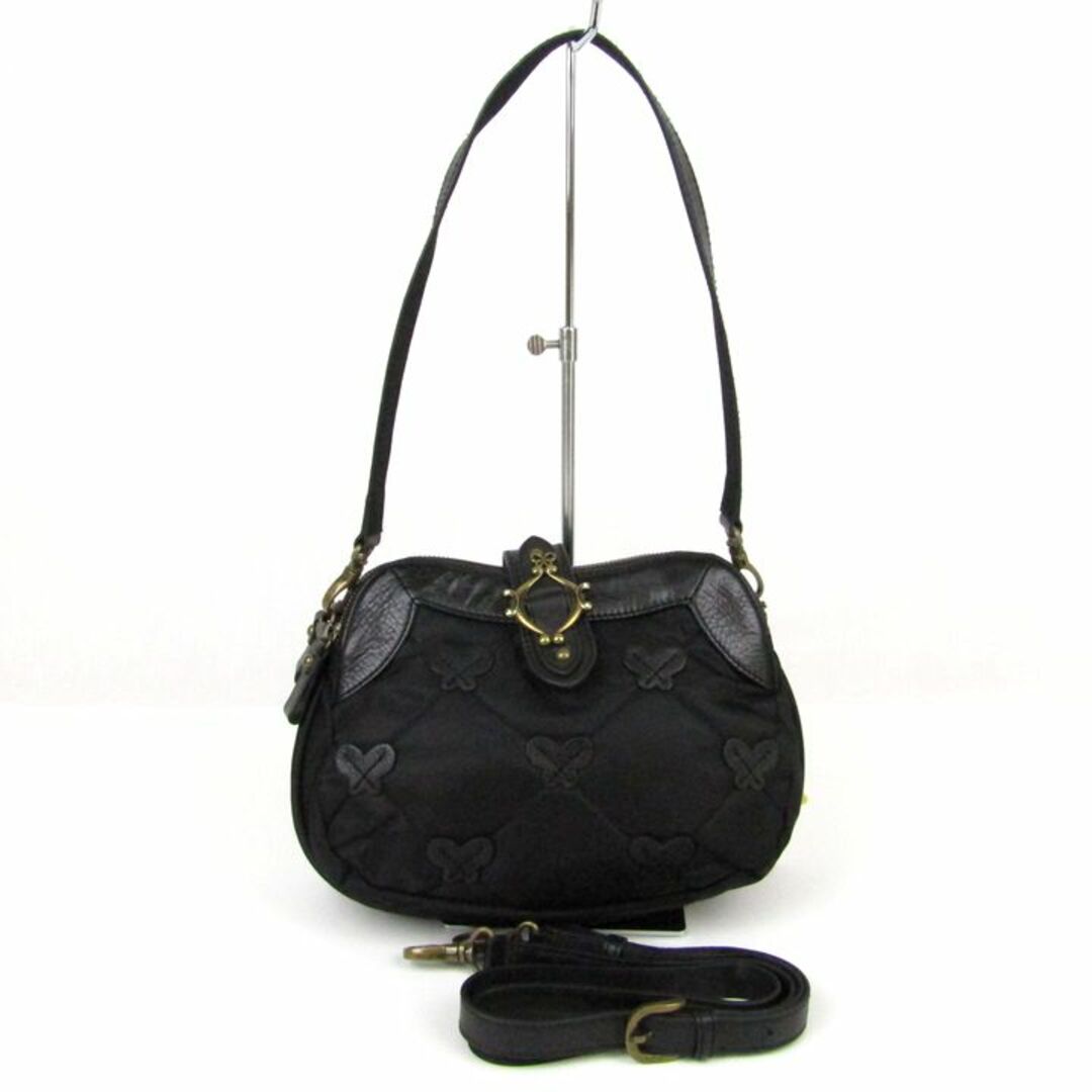 ANNA SUI - アナスイ ショルダーバッグ2way ハンドバッグ 斜め ANNA SUI - アナスイ ショルダーバッグ2way ハンドバッグ 斜め