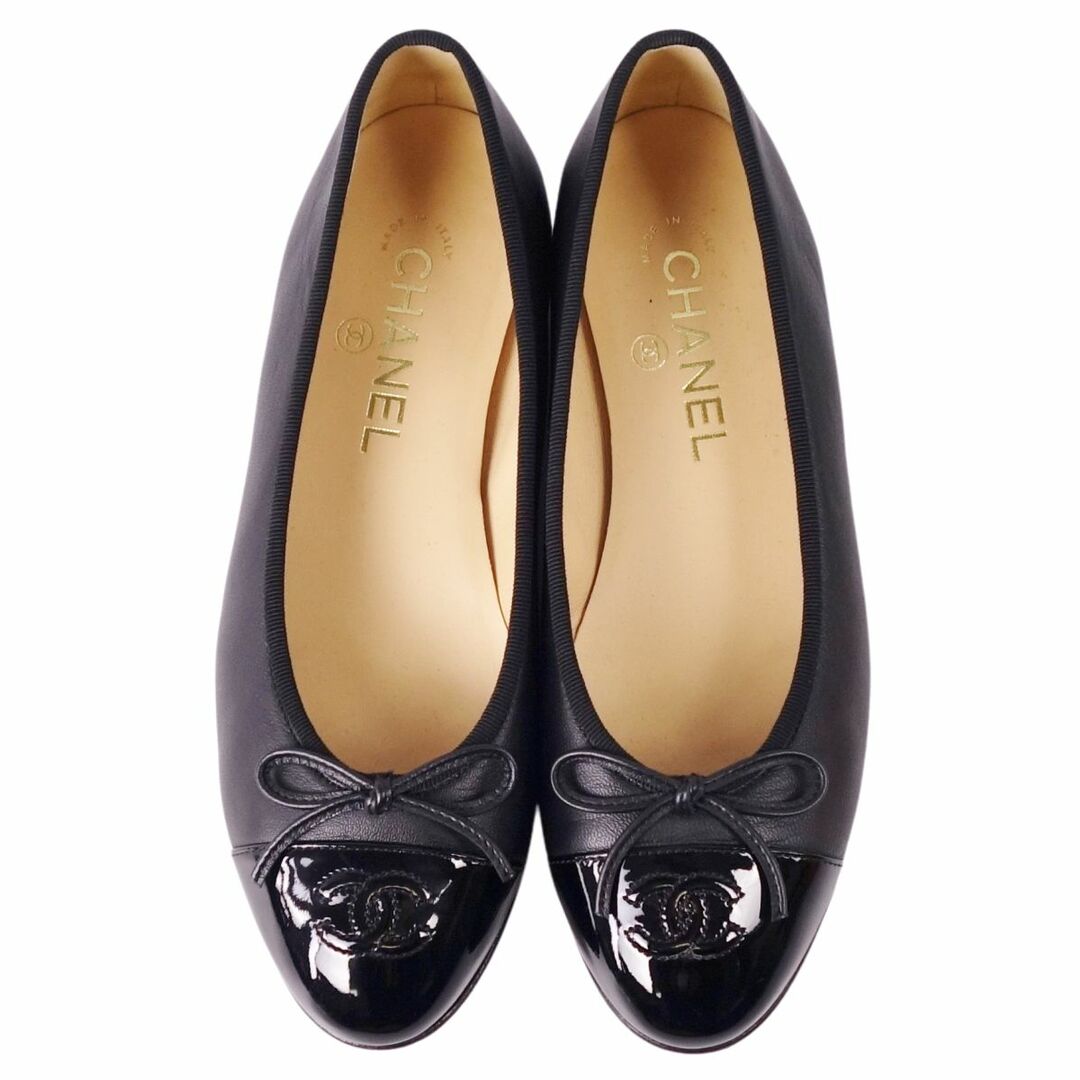 CHANEL - 美品 シャネル CHANEL パンプス バレリーナ G02819 CHANEL - 美品 シャネル CHANEL パンプス バレリーナ G02819