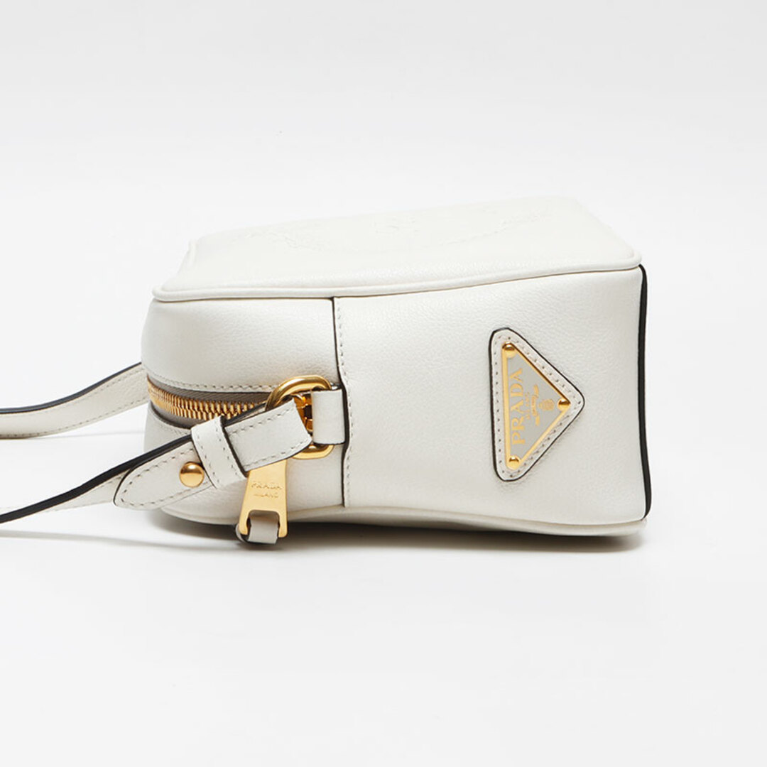 PRADA - プラダ PRADA グレースカーフ レザー ロゴ ショルダー PRADA - プラダ PRADA グレースカーフ レザー ロゴ ショルダー