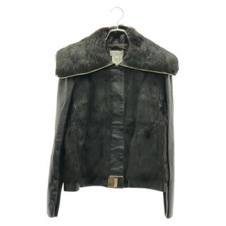 GIVENCHY - ジバンシィ ブラック U ロック プリーツ ブレザー ジャケット GIVENCHY - ジバンシィ ブラック U ロック プリーツ ブレザー ジャケット