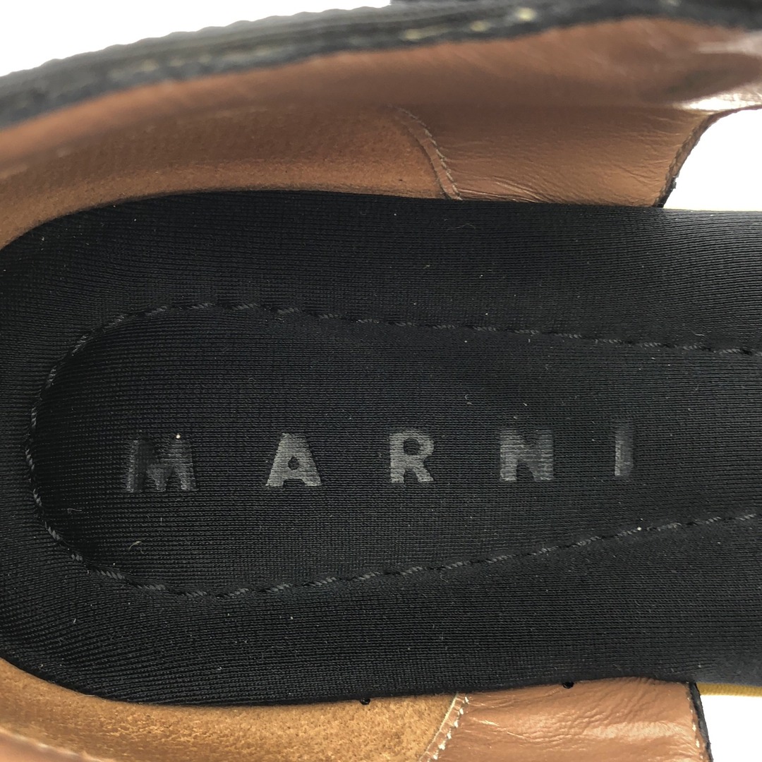 MARNI - マルニ MARNI シューズ 厚底グリッターサンダル MARNI - マルニ MARNI シューズ 厚底グリッターサンダル