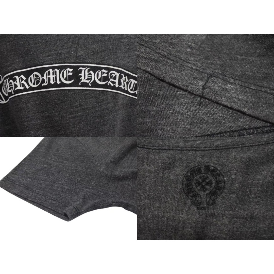 Chrome Hearts - CHROME HEARTS クロムハーツ アーチロゴVネック Chrome Hearts - CHROME HEARTS クロムハーツ アーチロゴVネック