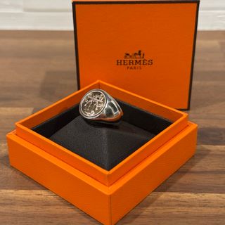 HERMES - エルメス コロゾ スクエアリング メンズ 13号/54の通販 HERMES - エルメス コロゾ スクエアリング メンズ 13号/54の通販
