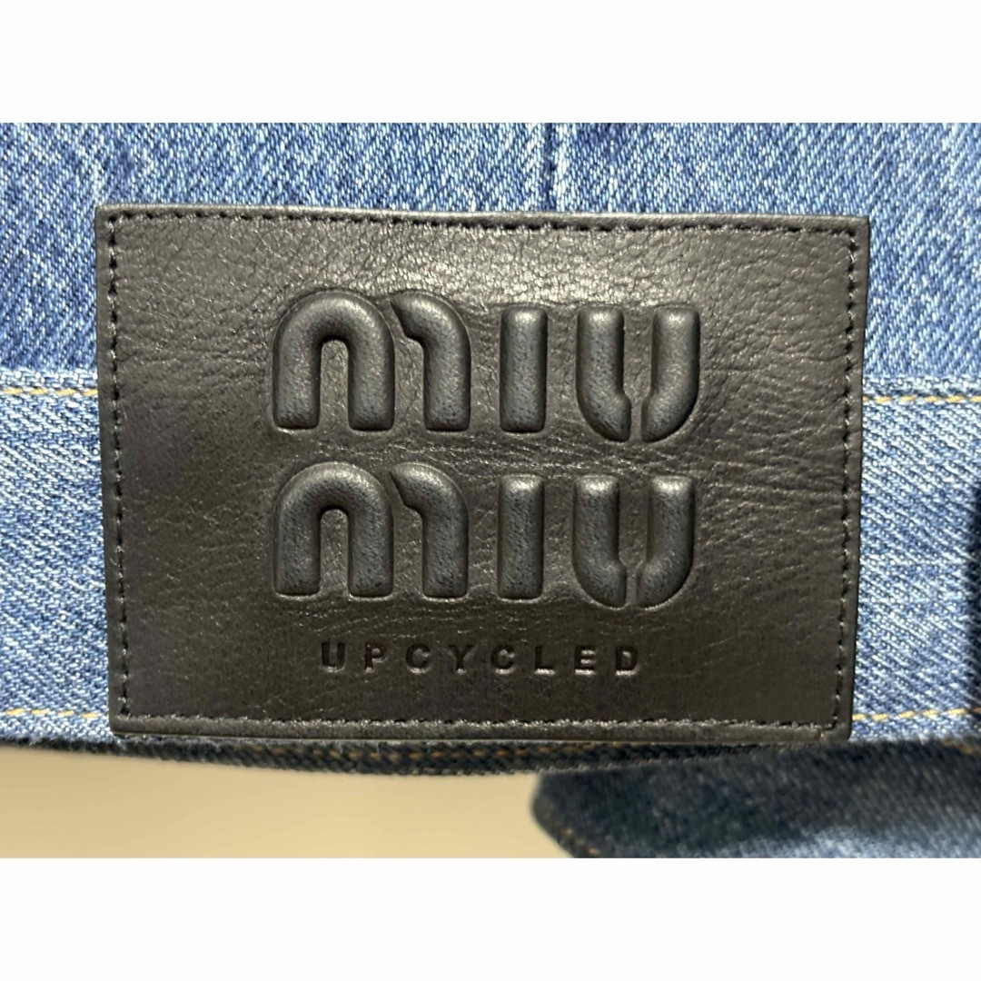 MIU MIU - MIU MIU アップサイクルデニムジャケット 38 ミュウ MIU MIU - MIU MIU アップサイクルデニムジャケット 38 ミュウ