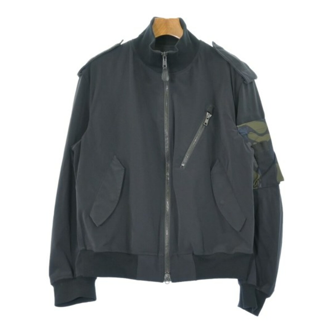 Y-3 - Y-3 ワイスリー ブルゾン(その他) M 黒 【古着】【中古 Y-3 - Y-3 ワイスリー ブルゾン(その他) M 黒 【古着】【中古