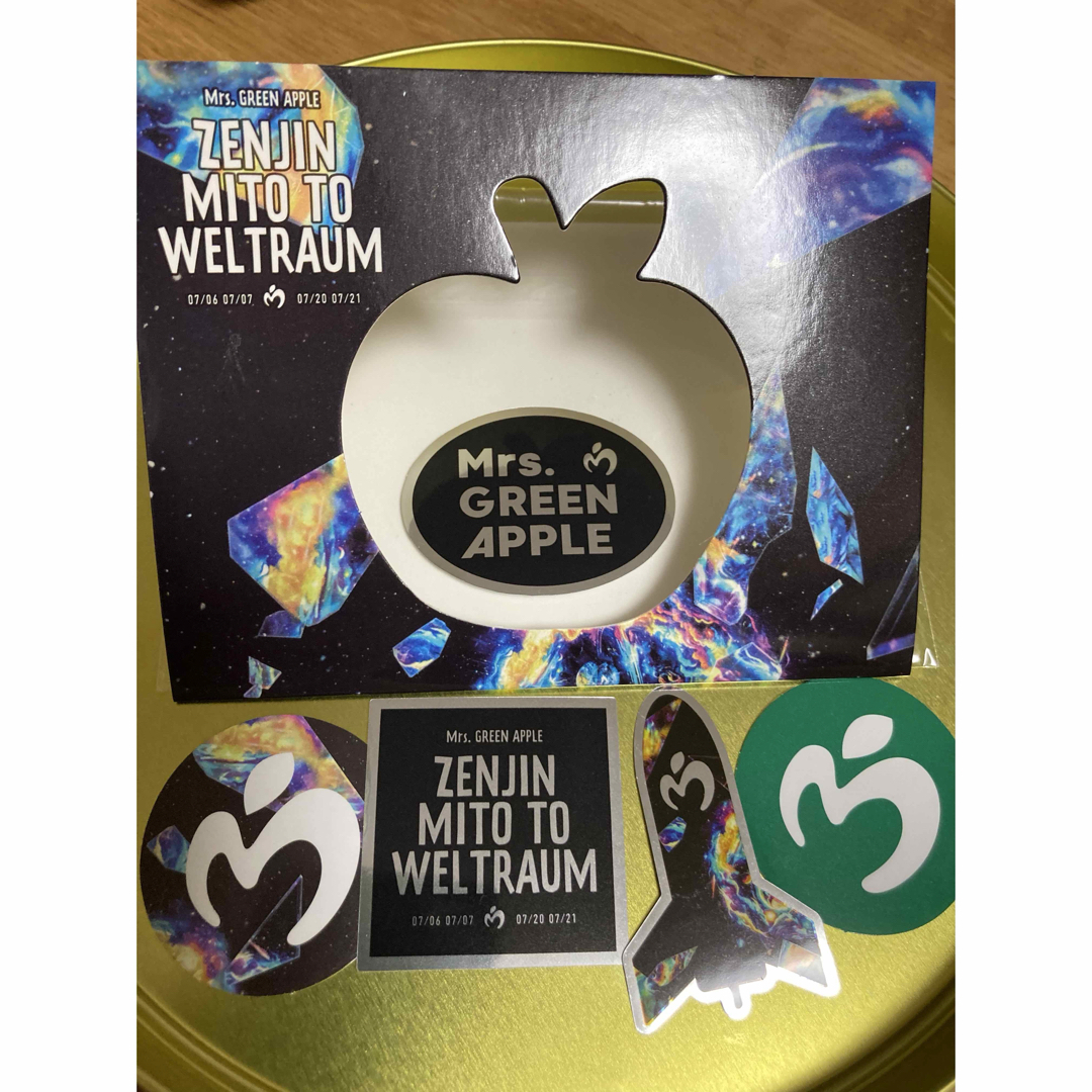Mrs.GREEN APPLE ゼンジン ステッカー 5枚セットの通販 by Mrs.GREEN APPLE ゼンジン ステッカー 5枚セットの通販 by