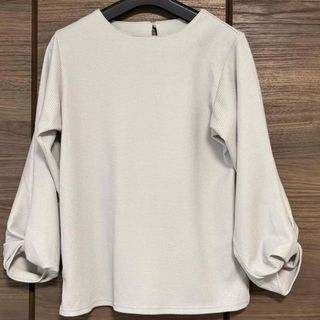 BALENCIAGA - BALENCIAGA バレンシアガ シルクブラウス ベージュ BALENCIAGA - BALENCIAGA バレンシアガ シルクブラウス ベージュ