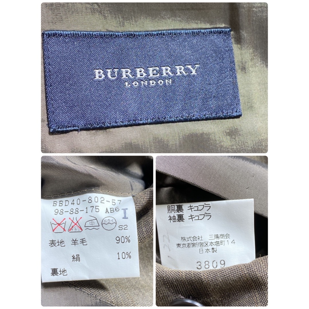 BURBERRY - 美品 バーバリーロンドン テーラードジャケット BURBERRY - 美品 バーバリーロンドン テーラードジャケット