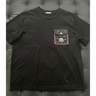 MONCLER - ⭐︎未使用⭐︎ モンクレール ネックロゴ Tシャツ Sの MONCLER - ⭐︎未使用⭐︎ モンクレール ネックロゴ Tシャツ Sの