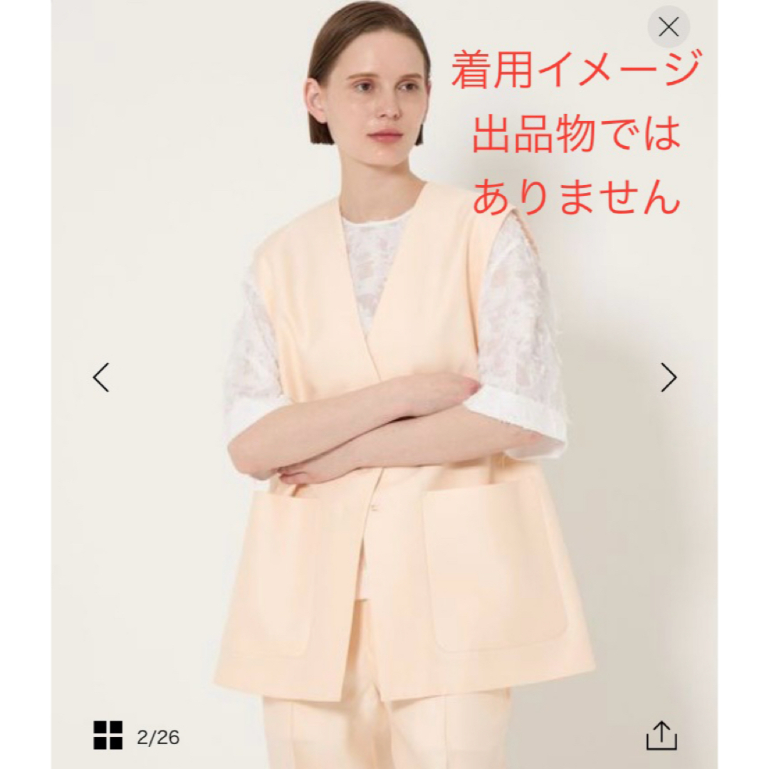 Drawer - 【超美品】DRAWER ドゥロワー SUMMERサキソニージレの Drawer - 【超美品】DRAWER ドゥロワー SUMMERサキソニージレの