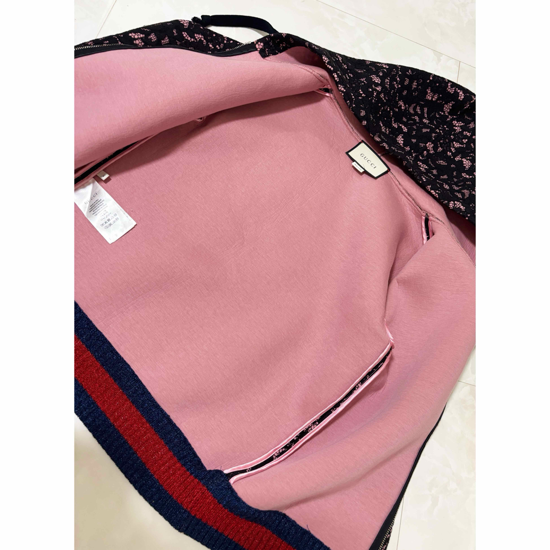 GUCCI - GUCCI グッチ アウター パーカー フーディー レース GUCCI - GUCCI グッチ アウター パーカー フーディー レース