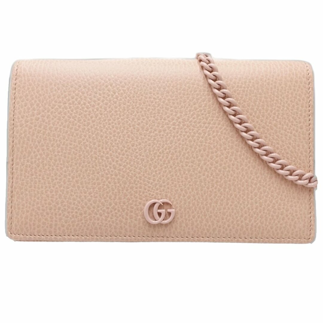 GUCCI - GUCCI グッチ ウォレットチェーン GGマーモント 497985 GUCCI - GUCCI グッチ ウォレットチェーン GGマーモント 497985