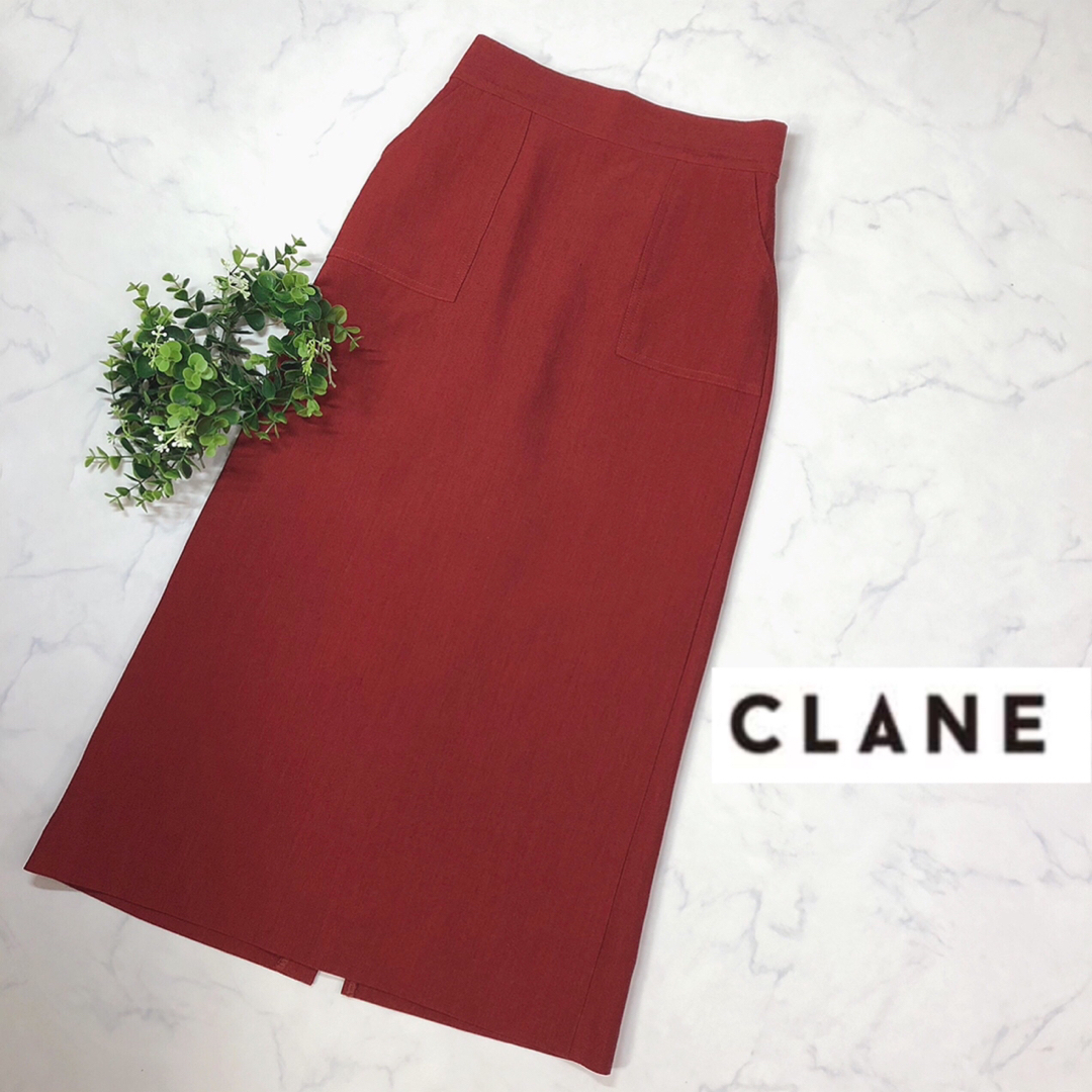 CLANE - CLANEクラネのロングタイトスカートバックスリット CLANE - CLANEクラネのロングタイトスカートバックスリット