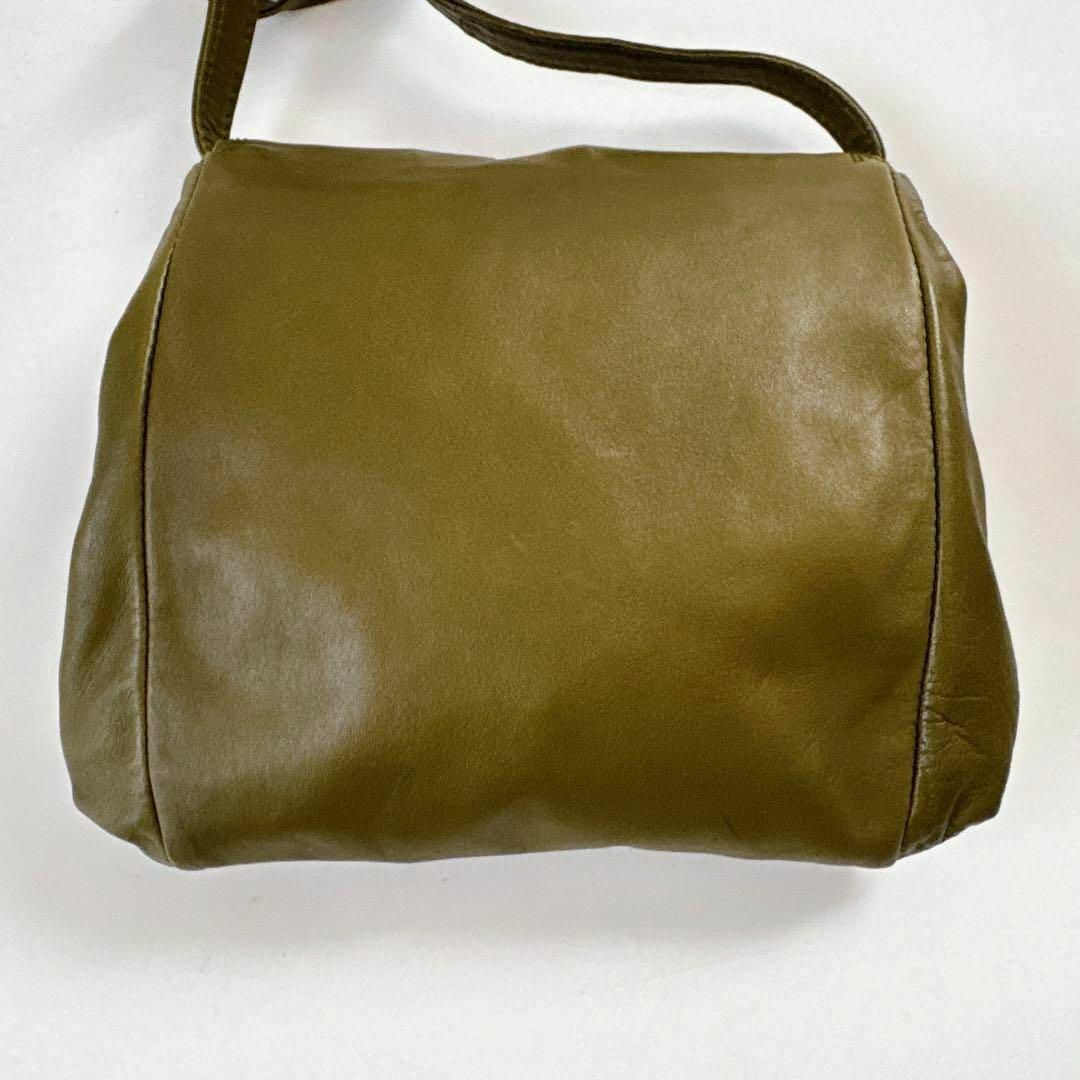 LOEWE - 743 ロエベ LOEWE ショルダーバッグ 2way アナグラム 緑 LOEWE - 743 ロエベ LOEWE ショルダーバッグ 2way アナグラム 緑