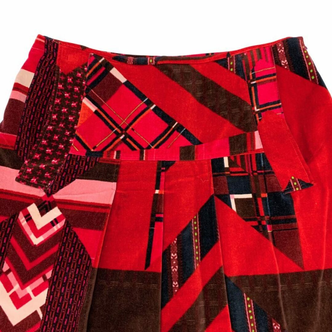 KENZO - ケンゾー スカート 総柄 コットン ひざ丈 ペチコート KENZO - ケンゾー スカート 総柄 コットン ひざ丈 ペチコート