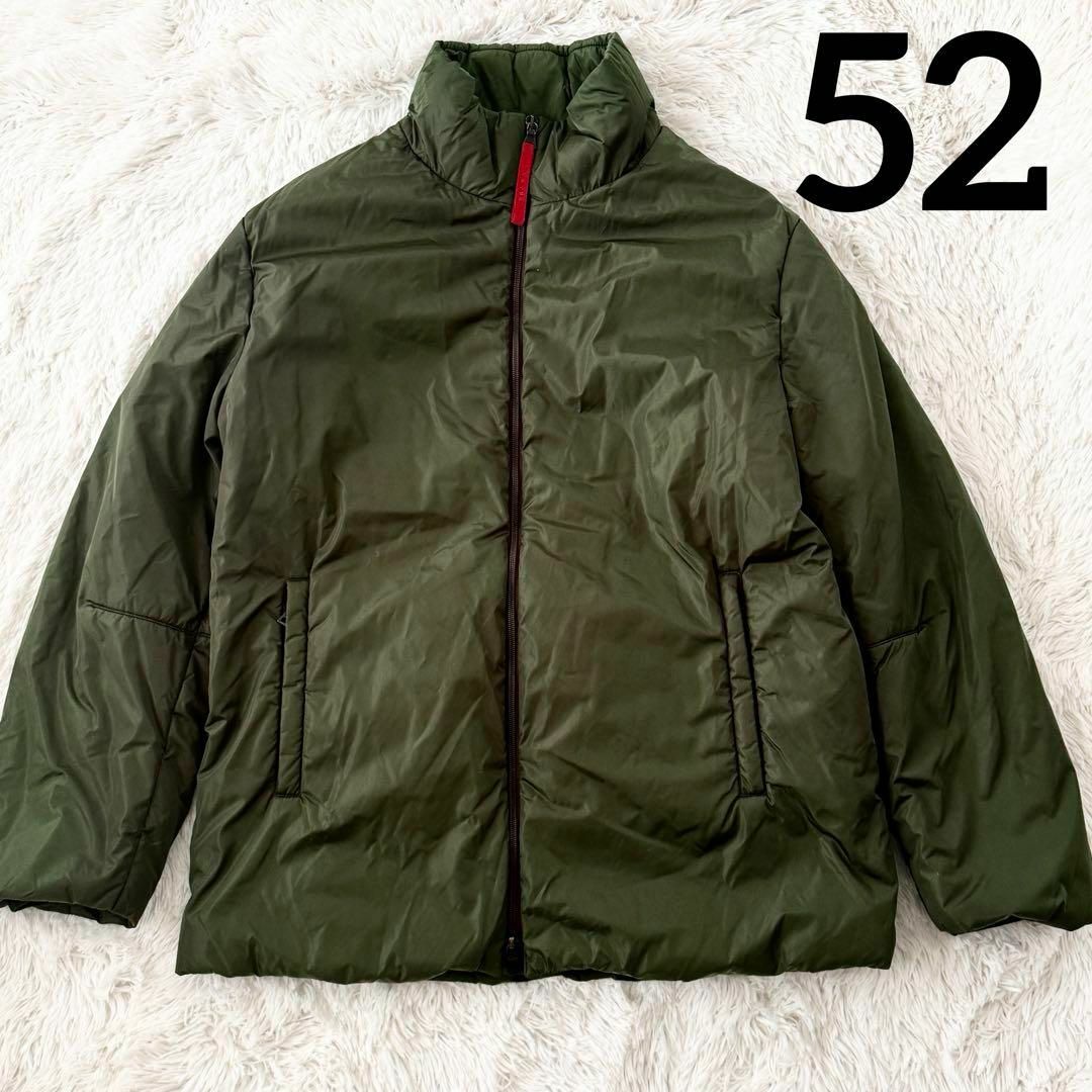 PRADA - 685 プラダスポーツ 中綿ジャケット カーキ 52の通販 by PRADA - 685 プラダスポーツ 中綿ジャケット カーキ 52の通販 by