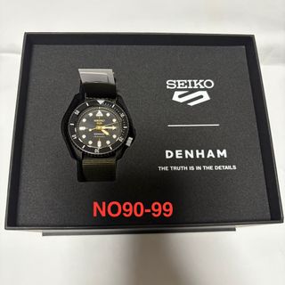 SEIKO - セイコー 5スポーツ デンハム コラボ SBSA283 SEIKO SEIKO - セイコー 5スポーツ デンハム コラボ SBSA283 SEIKO