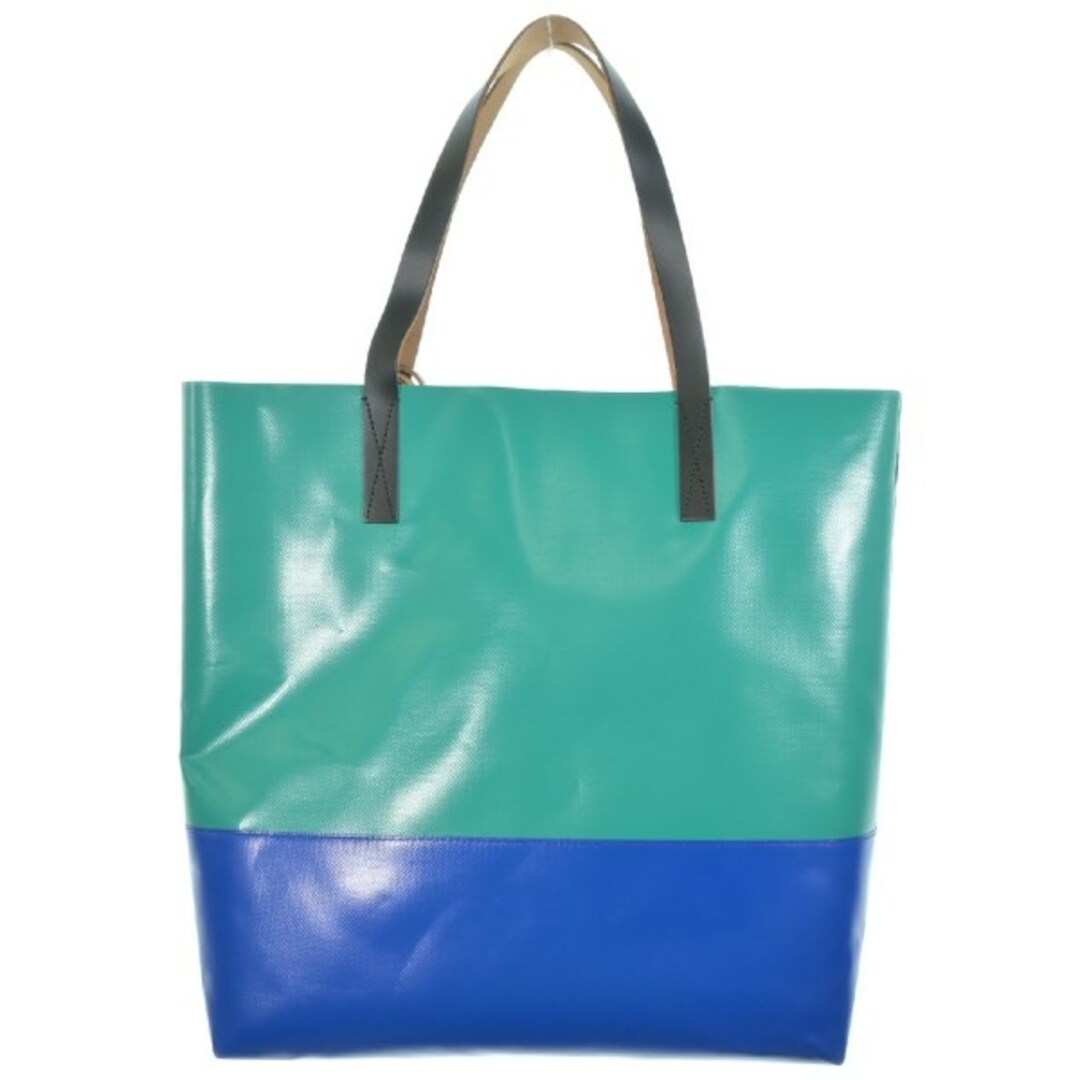 MARNI - MARNI マルニ トートバッグ - 緑x青 【古着】【中古】の MARNI - MARNI マルニ トートバッグ - 緑x青 【古着】【中古】の