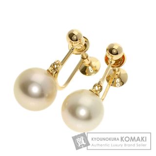 TASAKI - TASAKI 南洋 ゴールデンパール 真珠 イヤリング K18YG TASAKI - TASAKI 南洋 ゴールデンパール 真珠 イヤリング K18YG