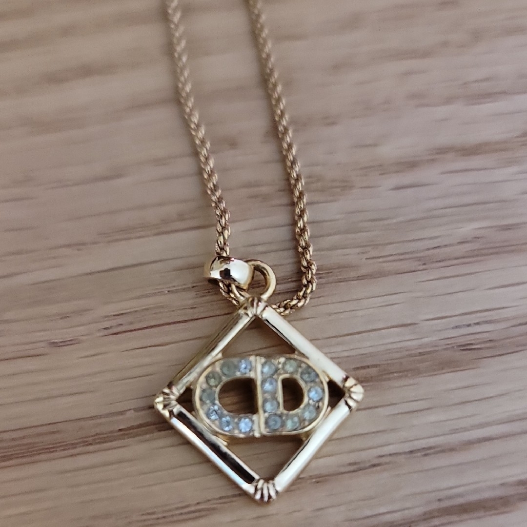 Christian Dior - 美品 Christian Dior ネックレス CDロゴ Christian Dior - 美品 Christian Dior ネックレス CDロゴ