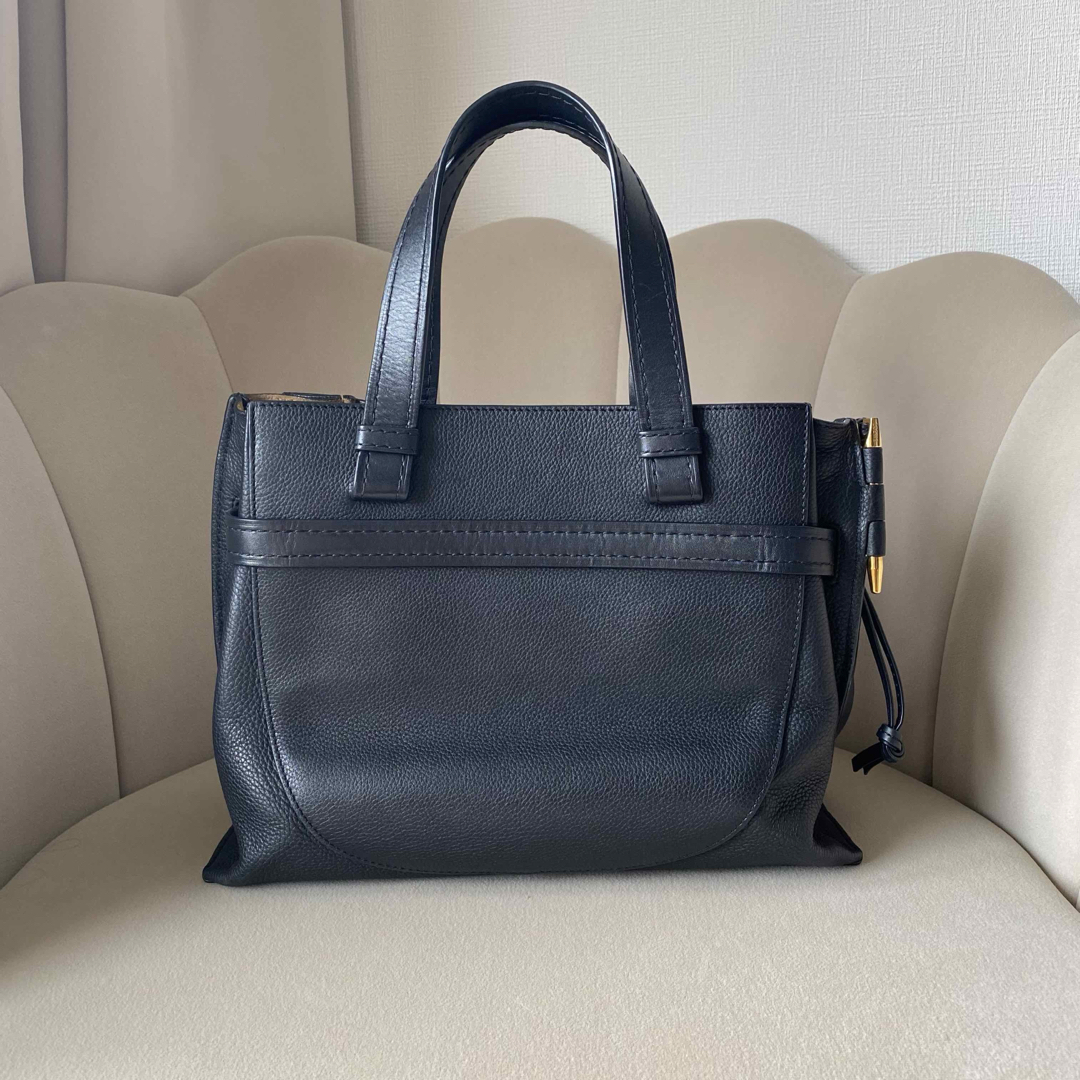 LOEWE - LOEWE ロエベ ゲートトップハンドル レザー LOEWE - LOEWE ロエベ ゲートトップハンドル レザー