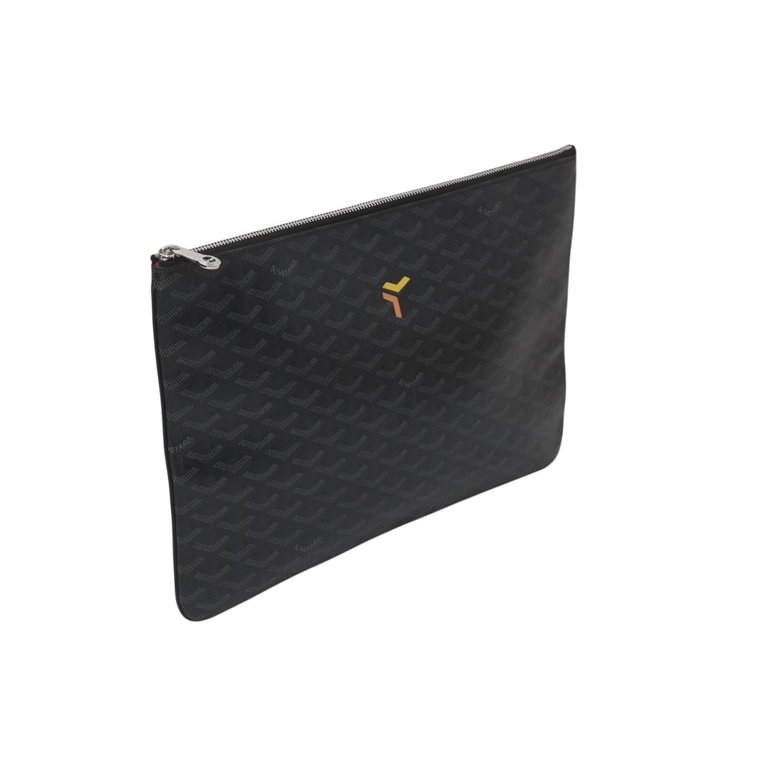 GOYARD - 極美品 GOYARD ゴヤール セナ MM クラッチバッグ GOYARD - 極美品 GOYARD ゴヤール セナ MM クラッチバッグ