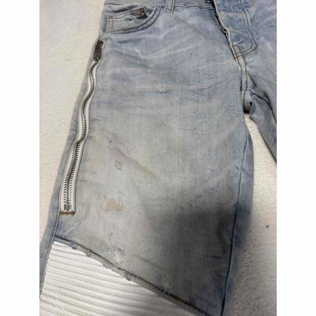 AMIRI - AMIRI MX2 ダメージデニムパンツ サイズ28の通販 by na AMIRI - AMIRI MX2 ダメージデニムパンツ サイズ28の通販 by na