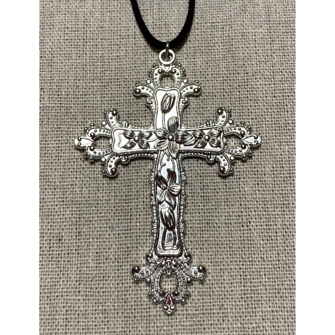 十字架 クロス ペンダント シルバー ハンドメイド no.463の通販 十字架 クロス ペンダント シルバー ハンドメイド no.463の通販