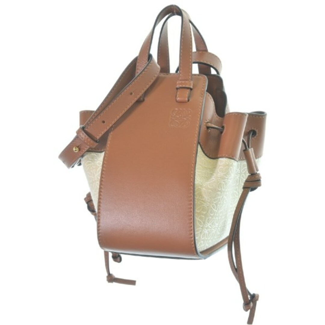 LOEWE - LOEWE ロエベ ショルダーバッグ - 茶 【古着】【中古 LOEWE - LOEWE ロエベ ショルダーバッグ - 茶 【古着】【中古